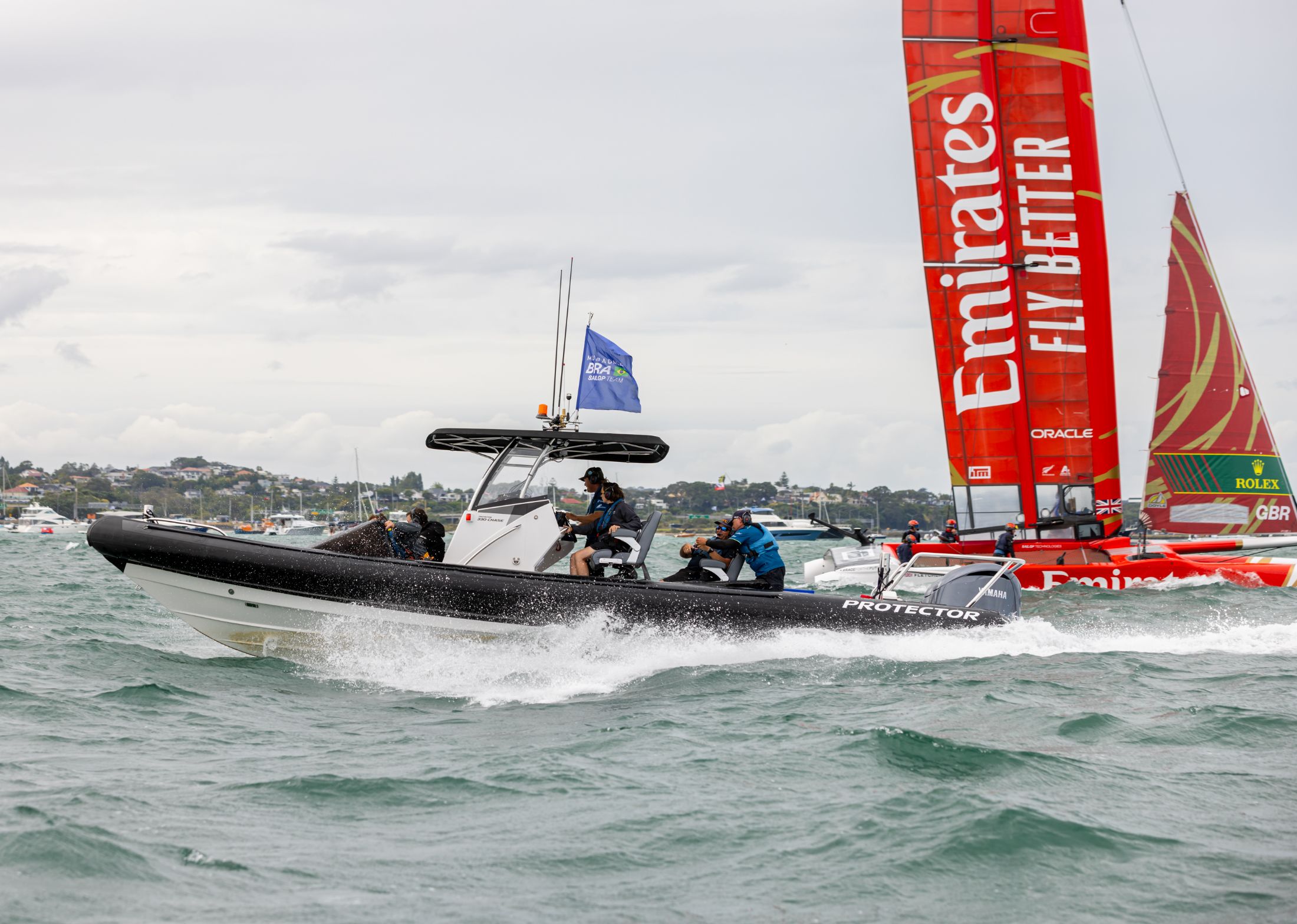 Protector RIBs keep pace with SailGP’s high-speed action at the ...