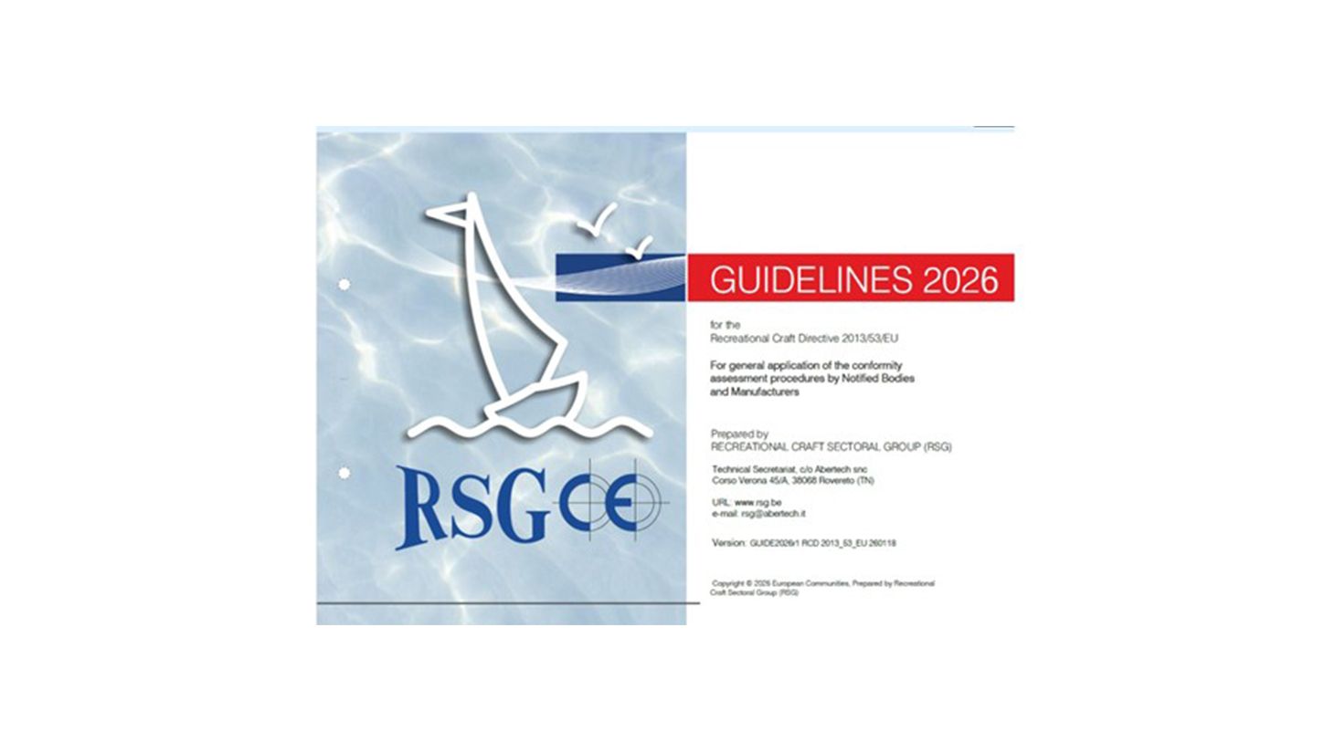 New 2026 RSG Guidelines Published
