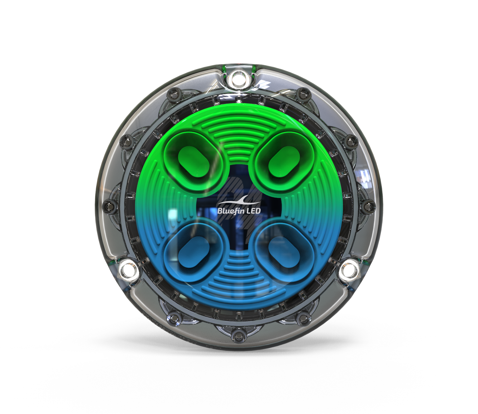 Bluefin LED Piranha P4 Dual Colour - Advanced underwater lighting ...