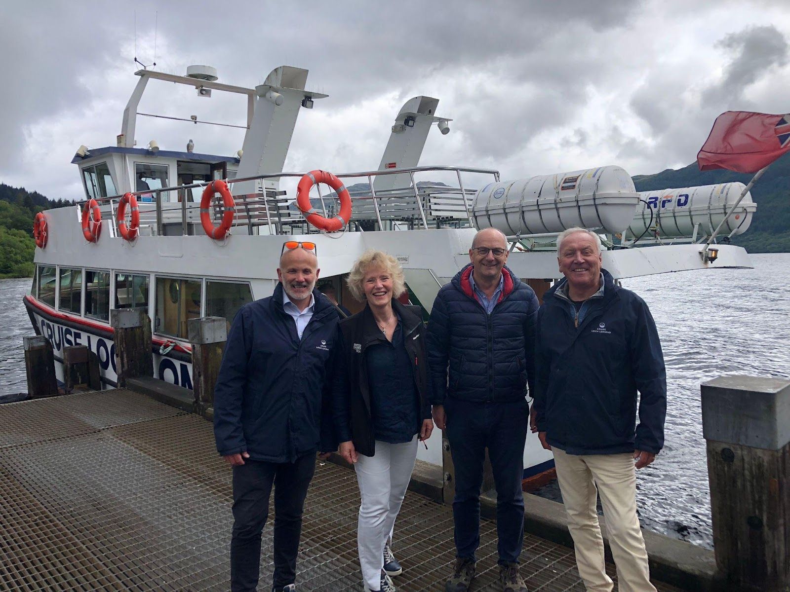 British Marine President, Robert Parton, visits Scottish marine businesses