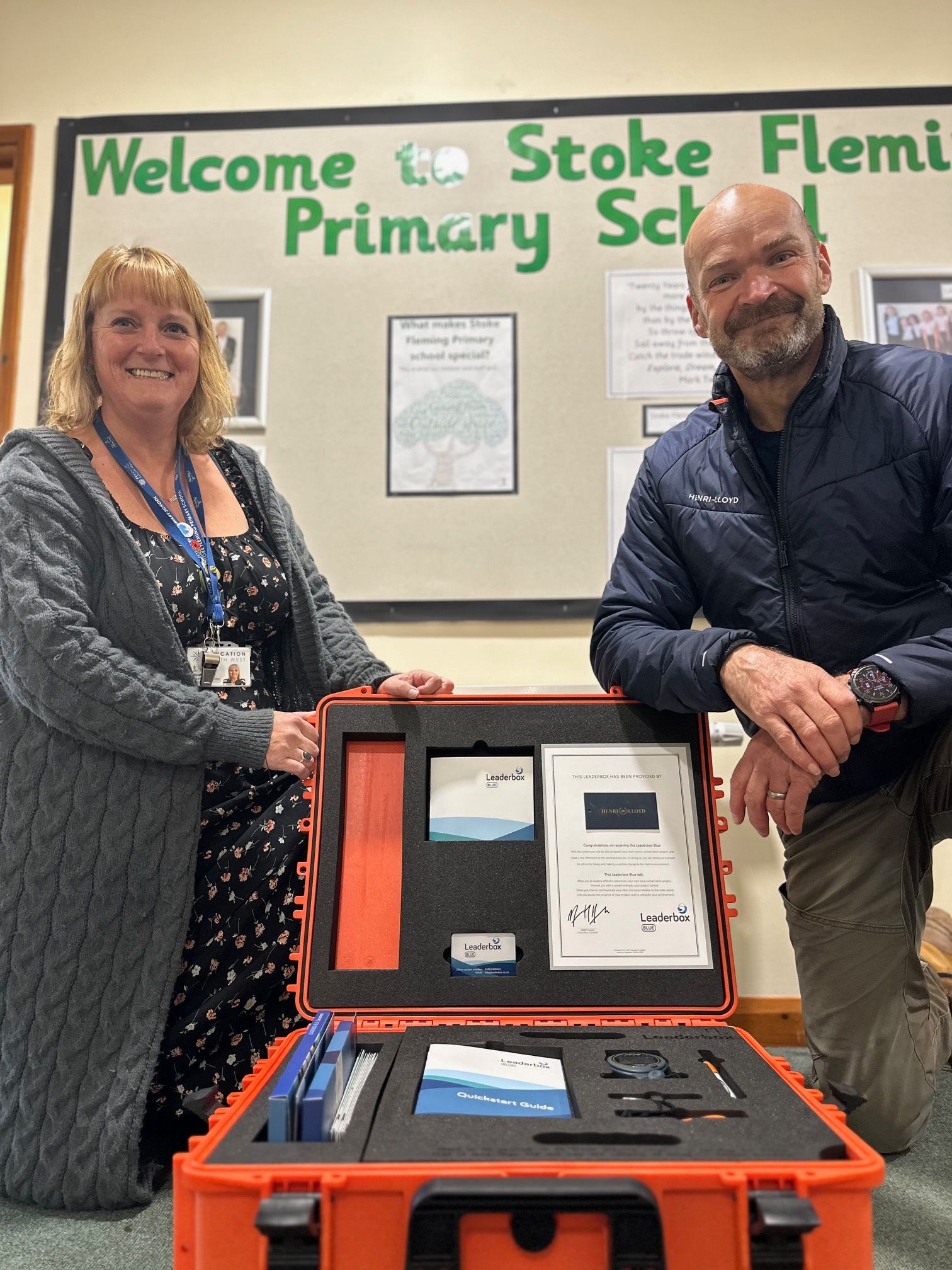 Stoke Fleming Primary School Wins the Henri-Lloyd Leaderbox Blue ...