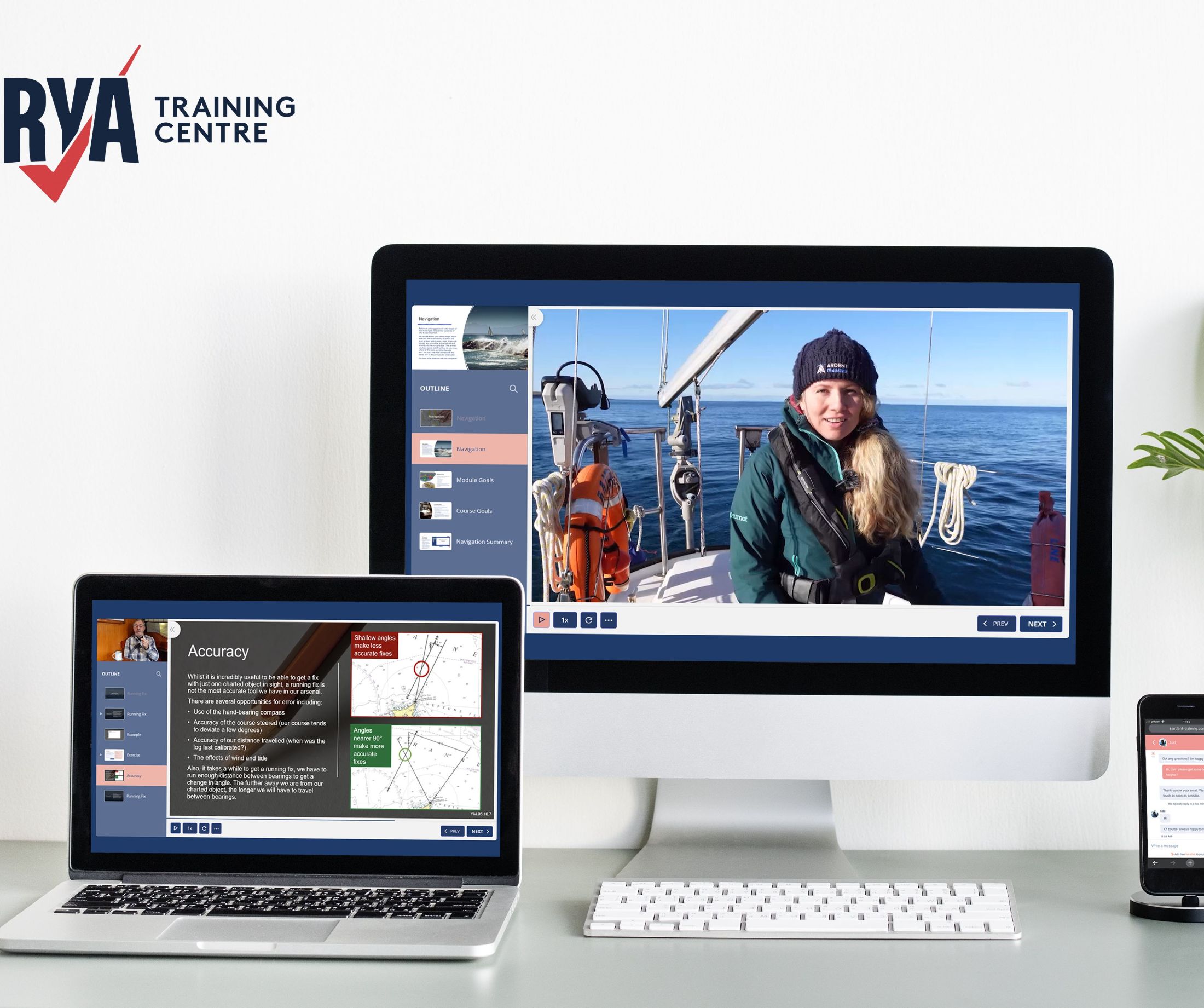 Ardent Training launches revamped #DigitalFirst RYA Day Skipper Online Theory Course