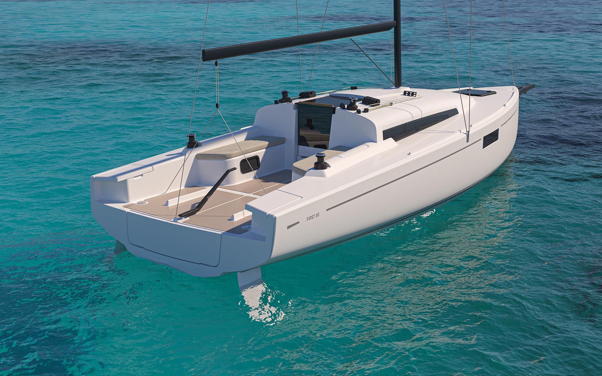 World Premiere: Ancasta presents the all-new Beneteau First 30 at boot ...